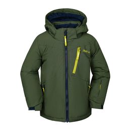 Peek U Ski-/ Snowboardjacke "Arrow" in Khaki - 59% | Gr&ouml;&szlig;e 110 | Kinder-outdoor-jacken