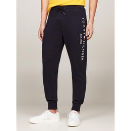 Tommy Hilfiger Damen Sweathose &raquo;BASIC BRANDED SWEATPANTS&laquo; mit gro&szlig;em Schriftzug blau XXL, N-Gr