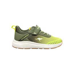 Kangaroos Sneakers "KB-Rida EV" in Gr&uuml;n/ Gelb - 37% | Gr&ouml;&szlig;e 33 | Kindersneakers