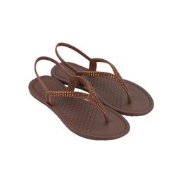 Grendha Zehensandalen "Todo Dia Brilha" in Braun - 36% | Gr&ouml;&szlig;e 37 | Damen-sandalen