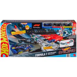 Hotwheels Autorennbahn &raquo; Racing Formel 1 Grand Prix Rennstrecke&laquo; bunt Autorennbahn