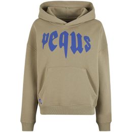 PEQUS Damen PEQUS Kapuzensweatshirt &raquo;PEQUS PEQUS Cropped Mythic Logo Hoodie&laquo; S