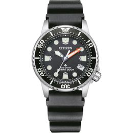 Citizen Damen Taucheruhr &raquo;Promaster Eco-Drive Diver&laquo; Armbanduhr, Damenuhr, Solar, bis 20 bar wasserdicht schwarz