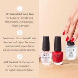 O.P.I Opi Damen OPI Nagellack &raquo;Nail Lacquer&laquo; schnelltrocknend, gl&auml;nzend, glattes Finish, wischfest, hohe Deckkraft