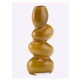 HEINE HOME Vase in Gelb - (B)14,5 x (H)32 x (T)9 cm - 55% | Kerzen-vasen