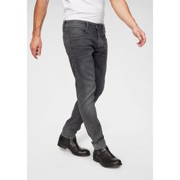 G-Star Raw G-Star Herren G-STAR Slim-fit-Jeans &raquo;3301 Slim&laquo; mit toller Waschung und Elasthan grau 29, L&auml;nge 32