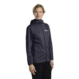 Jack Wolfskin Funktionsjacke "Feldberg" in Anthrazit - 52% | Gr&ouml;&szlig;e M | Damen-outdoorjacken