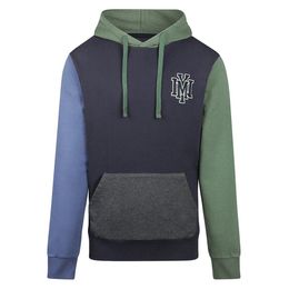 McGregor Hoodie in Anthrazit/ Gr&uuml;n/ Blau - 57% | Gr&ouml;&szlig;e XL | Herren-sweatshirts-jacken