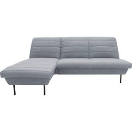 LOOKS by Wolfgang Joop Ecksofa &raquo;LOOKS IX L-Form&laquo; Quersteppung, ohne Armlehnen blau 70% Polyester (recycelt), 30% Polyester