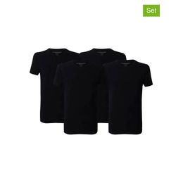 McGregor 4er-Set: Shirts in Schwarz - 55% | Gr&ouml;&szlig;e XL | Herren-plussize