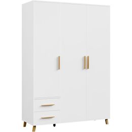 Rauch Dreht&uuml;renschrank &raquo;Kleiderschrank Schrank Garderobe SHINJO Breiten 93/140/187 cm&laquo; in 3 verschiedenen Ausstattungen BASIC/CLASSIC/PREMIUM, Griffe 