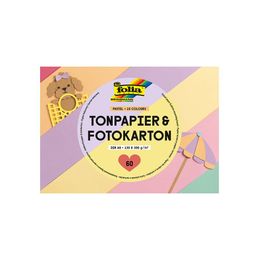 folia PAPER Tonpapier- und Fotokarton-Block "Pastel" - A6 - ab 4 Jahren - 27% | Kreativbedarf-diy