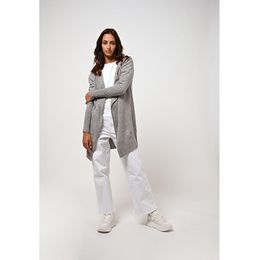 AUTHENTIC CASHMERE Kaschmir-Longcardigan "Ch&eacute;sery" in Grau - 67% | Gr&ouml;&szlig;e M | Damen-pullover-cardigans