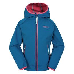 Peek U Softshelljacke "Savana" in Blau - 51% | Gr&ouml;&szlig;e 98 | Kinder-outdoor-jacken