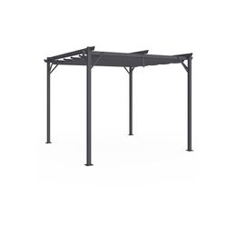 Inkazen Pergola ''Marina'' in Grau - (B)300 x (H)220 x (T)300 cm - 64% | Garten-moebel