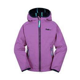 Peek U Softshelljacke ''Savana'' in Lila - 31% | Gr&ouml;&szlig;e 122 | Kinder-outdoor-jacken