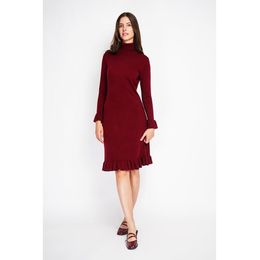 William de Faye Strickkleid in Bordeaux - 75% | Gr&ouml;&szlig;e 36 | Damen-kleider