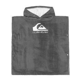 Quiksilver Kinder Bademantel &raquo;Hoody Towel&laquo; schwarz Einheitsgr&ouml;&szlig;e