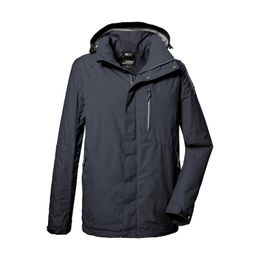 Killtec Herren Outdoorjacke &raquo;KOS 256 MN JCKT_CARLEB&laquo; Wind- und wasserdichte Herrenjacke mit abnehmbarer Kapuze blau M