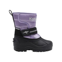 Kangaroos Winterstiefel "Shell II" in Schwarz/ Lila - 42% | Gr&ouml;&szlig;e 31 | Kinderstiefel