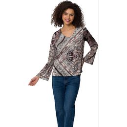 Heine Bluse in Bunt - 55% | Gr&ouml;&szlig;e 50 | Damen-blusen