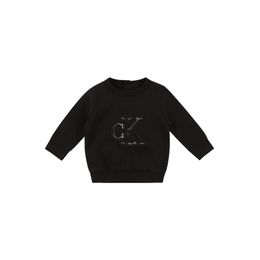 Calvin Klein Jeans Pullover Jungen Gr&ouml;&szlig;e 86 schwarz / wei&szlig;