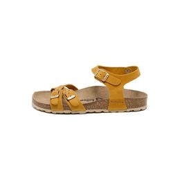 billowy Leder-Sandalen in Gelb - 52% | Gr&ouml;&szlig;e 41 | Damen-sandalen