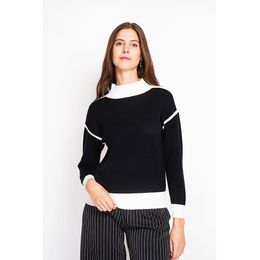 William de Faye Pullover in Schwarz/ Wei&szlig; - 73% | Gr&ouml;&szlig;e 38 | Damen-pullover-cardigans
