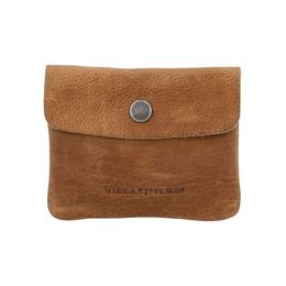HIDE & STITCHES Leder-Schl&uuml;sseltasche "Earth" in Camel - (B)10 x (H)7 x (T)1 cm - 28% | Portemonnaies-etuis