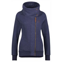 alife and kickin Alife & Kickin Damen Kapuzensweatjacke &raquo;Damen MerteAK A&laquo; blau XS