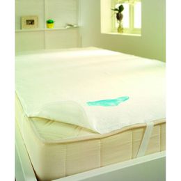 Dormisette Matratzenauflage &raquo;Protect & Care, 70x140, 90x200 cm und weiteren Gr&ouml;&szlig;en, wasserdicht&laquo; Auflage, Allergiker geeignet (Hausstauballergiker) wei&szlig; 