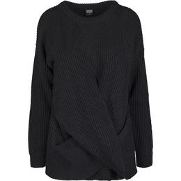 Urban Classics Damen Urban Classics Sweatshirt &raquo; Damen Ladies Wrapped Sweater&laquo;, 1 Stk. M
