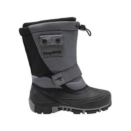 Kangaroos Winterstiefel "Kanga-Bean II" in Schwarz/ Grau - 42% | Gr&ouml;&szlig;e 31 | Kinderstiefel