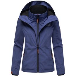 Outdoorjacke Marikoo "Erdbeere", Damen, Gr. M (38), lila, Oberstoff: 100% Polyester; Futter: 100% Polyester; Wattierung: 100% Polyester; &Auml;rmelfutter: 100% Polyester, tailliert h&uuml;ftbedeckend, &Auml;rmel ohne &Auml;rmelschlitz Rippstrickb&uuml;ndchen kontrastfarben, Jacken Outdoorjacke, sportliche Funktionsjacke mit Kapuze