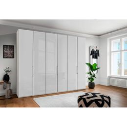 Wiemann Kleiderschrank &raquo;Monaco, Kleiderschrank, Schrank, W&auml;scheschrank, mit edler Glasfront&laquo; 2 Breiten, 2 H&ouml;hen 216/236 cm ausw&auml;hlbar, MADE IN GERMANY