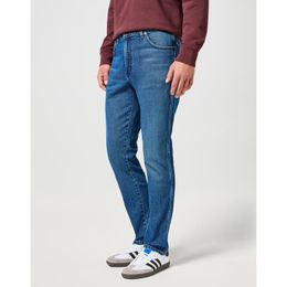 Wrangler Herren 5-Pocket-Jeans &raquo;River FREE TO STRETCH&laquo; Regular fit blau 31, L&auml;nge 32