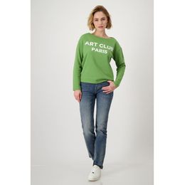monari Sweatshirt in Gr&uuml;n - 74% | Gr&ouml;&szlig;e 36 | Damen-sweatshirts-jacken