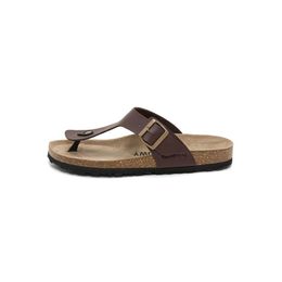 billowy Zehentrenner in Braun - 52% | Gr&ouml;&szlig;e 43 | Herrensandalen