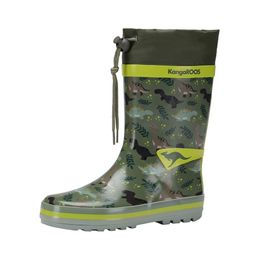 Kangaroos Gummistiefel "Summerrain" in Khaki - 42% | Gr&ouml;&szlig;e 33 | Babygummistiefel