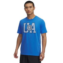 Under Armour Funktionsshirt in Blau - 22% | Gr&ouml;&szlig;e L | Herren-sportshirts