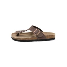 billowy Zehentrenner in Braun - 52% | Gr&ouml;&szlig;e 40 | Herrensandalen