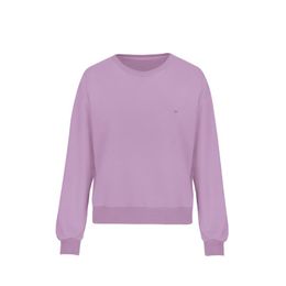TRIGEMA Damen Sweatshirt &raquo;TRIGEMA D&uuml;nnes Sweatshirt&laquo; lila XXL
