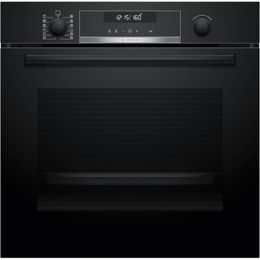 Bosch Pyrolyse Backofen Serie 6 &raquo;HBG578BB3&laquo; mit Teleskopauszug nachr&uuml;stbar Air Fry f&uuml;r knusprige Lebensmittel & automatische Selbstreinigung schwarz 