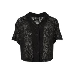Urban Classics Damen Urban Classics Blusenshirt &raquo; Damen Ladies Crochet Lace Resort Shirt&laquo; 1 5XL