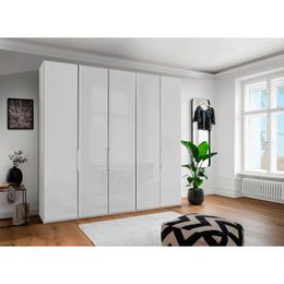 Wiemann Kleiderschrank &raquo;Monaco, Kleiderschrank, Schrank, W&auml;scheschrank, mit edler Glasfront&laquo; 2 Breiten, 2 H&ouml;hen 216/236 cm ausw&auml;hlbar, MADE IN GERMANY