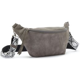Vivance Damen Bauchtasche &raquo;Umh&auml;ngetasche, H&uuml;fttasche&laquo; Crossbody-Bag, G&uuml;rteltasche, austauschbarer Schulterriemen VEGAN grau