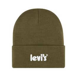 Levi's Kids Jungen Levi's Kids Beanie &raquo;LAN POSTER LOGO BEANIE&laquo; 1 Stk. UNISEX gr&uuml;n