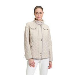 Gil Bret Damen Outdoorjacke ohne Kapuze mit Rei&szlig;verschluss an den Seiten beige 42