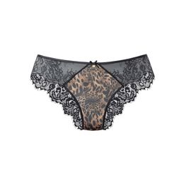 Lascana Slip Damen Gr&ouml;&szlig;e XS beige / schwarz