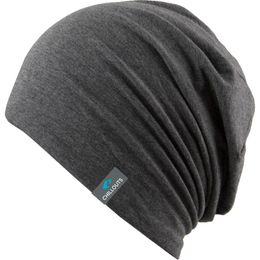 Chillouts Herren Chillouts Beanie &raquo;Acapulco Hat&laquo; Leichte Slouch-M&uuml;tze mit urbanem Look grau